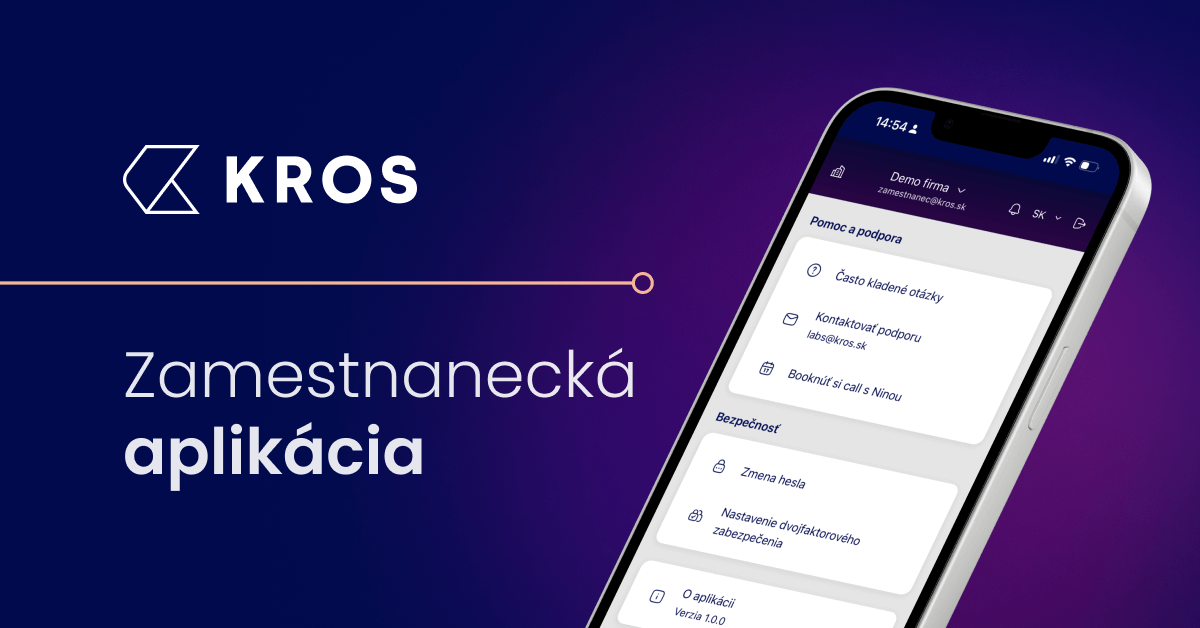 KROS - Zamestnanecká aplikácia